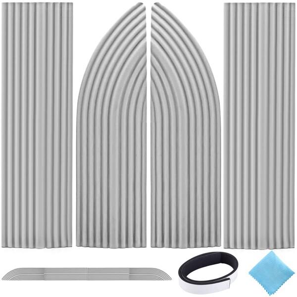 EATBALE 閾値ランプマット ドア敷居 Ecovacsと互換性のある Eufy用掃除機交換部品と互換性のある。敷居交換用ステップスロープ 台所 出入り口 浴室 (グレー)商品コード：55079348888型番：SR-QA-283-1プレ...