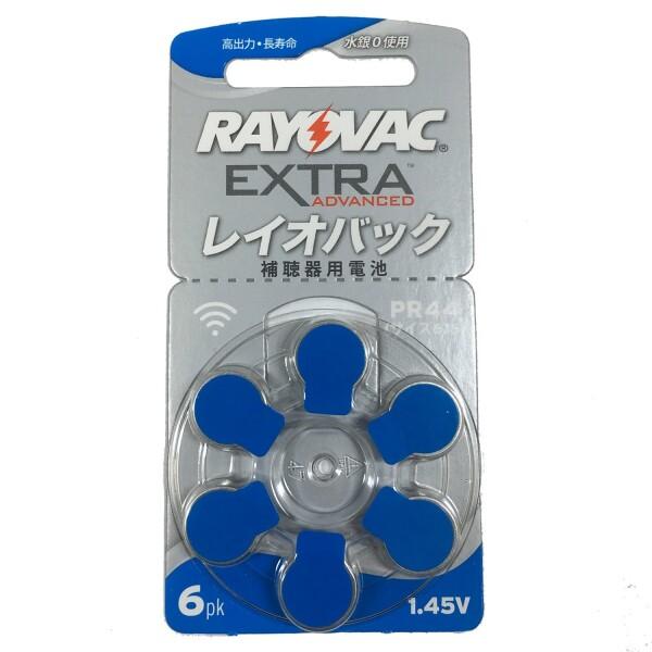 RAYOVAC RAYOVAC 補聴器用電池 PR44(675) 6粒入り 5シートセット商品コード：55079349541型番：なし