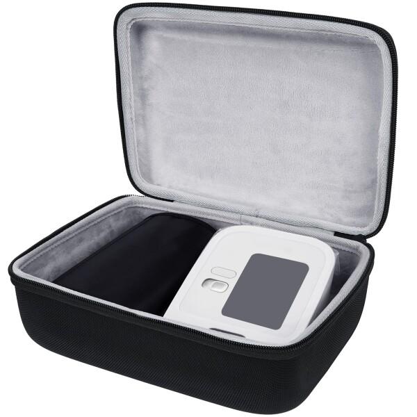 TOCCOOL上腕血圧モニターシェル - たいあつ、オムロンBP5360/BP7200/BP5465/BP5250 ハードシェル保護トラベルバッグと互換性があります（黒，バッグのみ）商品コード：55079350257型番：HPC7-01カラ...