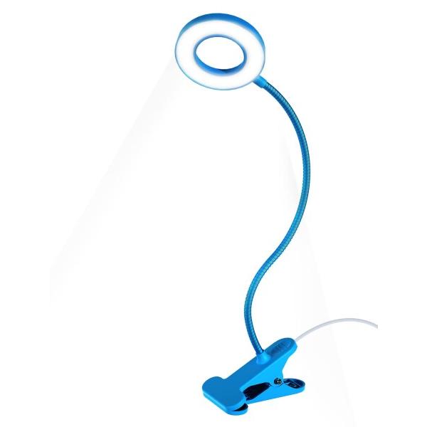 ENERG クリップライト LEDブックライト 目に優しい 1000ルーメン USB給電式 5段階調光 3種色温度 2025年モデル 360度回転 Web会議面接 PC作業・仕事・寝室・卓上・ドレッサー・読書・哺乳・譜面・LEDユニット40...