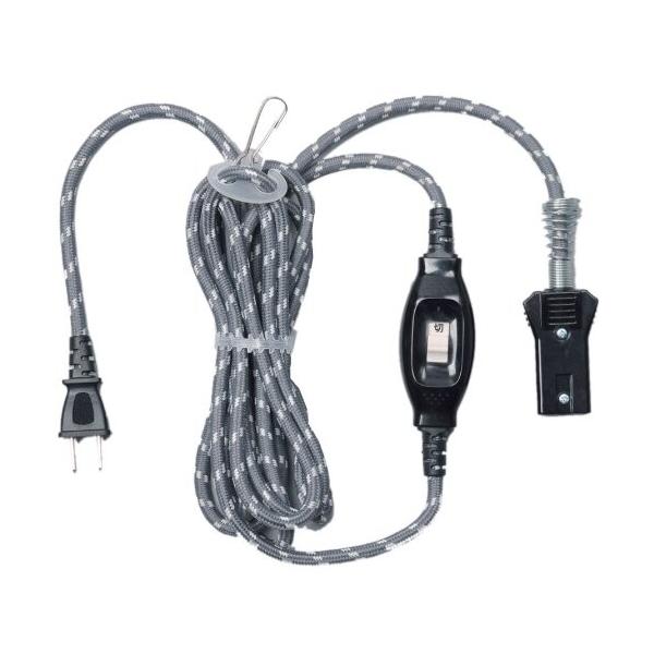 TEKNOS TMT-500S・TMS-500F専用こたつコード TPC-4PL商品コード：55079376510型番：TPC-4PLカラー：グレー本体サイズ : 約310cm本体重量 : 約0.3kg素材 : PF(フェノール樹脂)生産国...