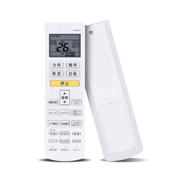 エアコンリモコン AR-RDB1J for 富士通 交換用 Fujitsuエアコンリモコン 富士通ゼネラル AS-R22A AS-R25A AS-R28A AS-R40A 対応商品コード：55079411983型番：GZWZ-EW006【代...