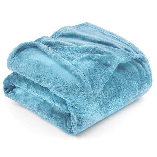 膝掛け 毛布 秋冬用 可愛い - 柔らかい ひざ掛け ブランケット 洗える マイクロファイバー ハーフケット - 静電防止 四季適用 フランネル ブルー 70x100商品コード：55079433411型番：RLJPA2S2B3THサイズ：ひ...