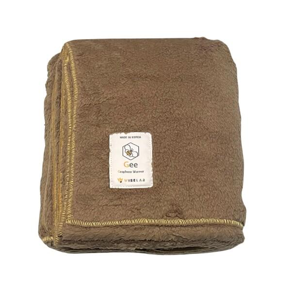 Gee ブランケット 膝掛け レジャーシート ブランケット 120×70 ホワイト (ブラウン)商品コード：55079433454カラー：ブラウン・高品質ウールマックス仕様・気持ちいい肌触りです。・コンパクトで軽いので持ち運びに便利です。