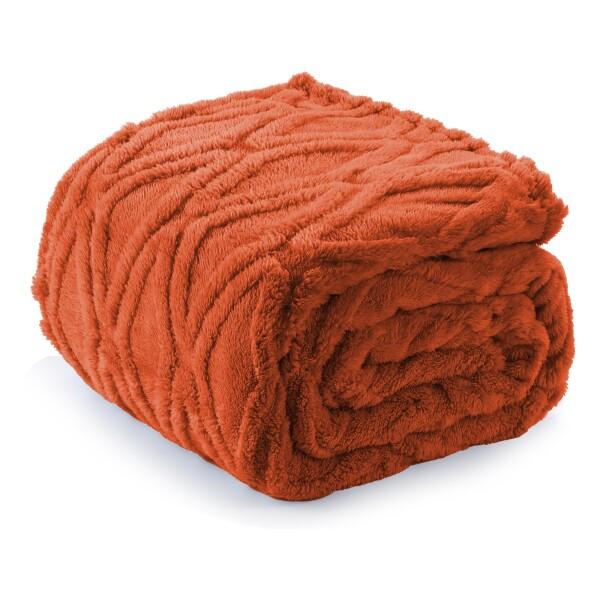 YAKEE 毛布 200x230cm セミダブル クイーンサイズ 家族用 厚手保温 静電気防止 超柔肌ざわり 洗える 就寝布団 エアコン対策 通年使用 防ダスト 吸湿速乾 オレンジ商品コード：55079437415型番：1サイズ：200×2...