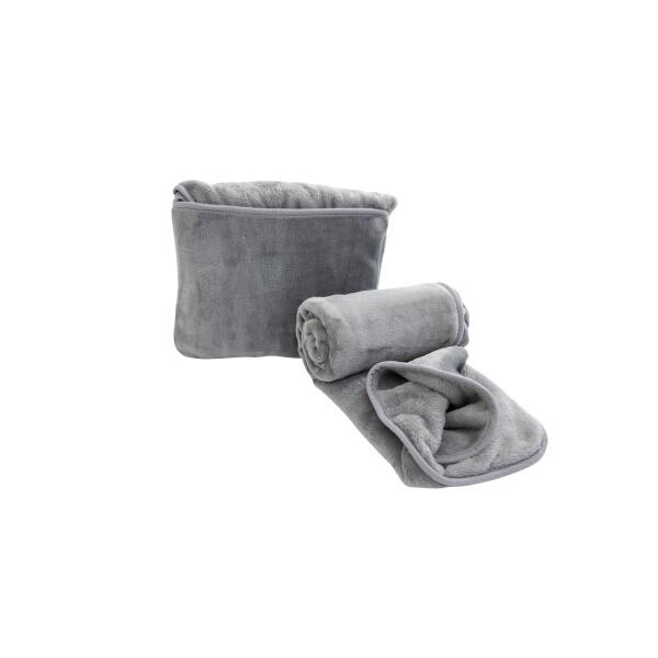 WillerS ブランケット 冬 小さめ ひざ掛け 膝掛け 暖かい かわいい ブランケット 車 くるけっと クッションになる毛布 膝掛け コンパクト 携帯 Blanket (ライトグレー, 70×100cm)商品コード：5507943743...
