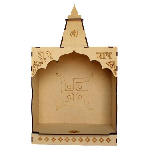 eSplanade DIY MDF 寺院 - プージャ マンディール - 自宅やショップ、オフィス用の寺院 | 自分だけのマンディールを作る | プージャに関する記事 - MDF DIY プージャ 寺院商品コード：55079442493型番...