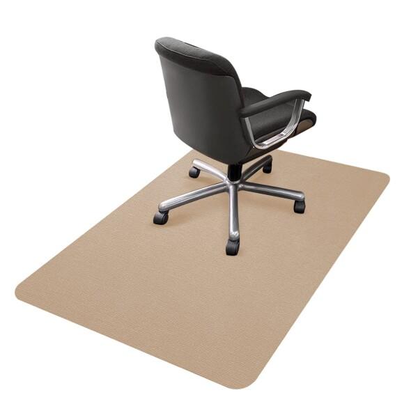 チェアマット 床保護マット マット 床 140×90cm PVC デスクカーペット Hriiiiya セルフ粘着 床のキズ防止デスク カーペット 4mm ゲーミングマット 床保護滑り止め吸音 丸洗い可能可能 カット可能 騒音 傷 防止商品コ...