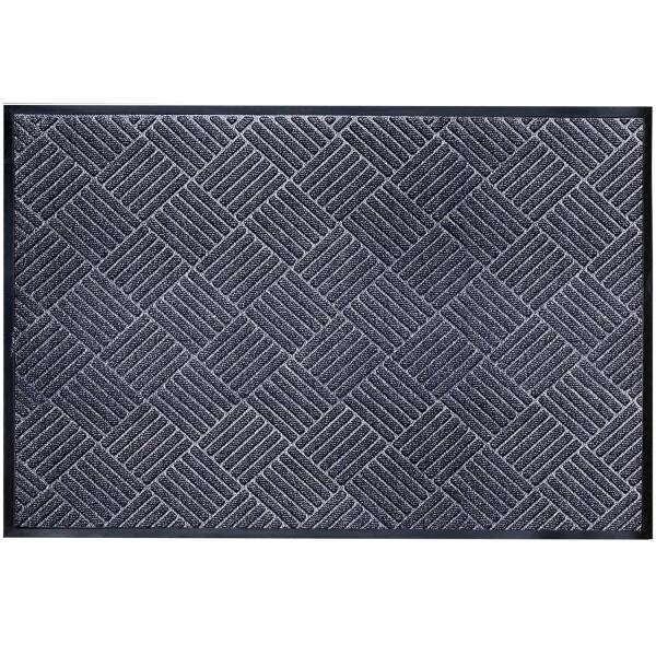 CHICHIC玄関マット 屋外 泥落とし 滑り止め 吸水 店舗用玄関マット 業務用 家庭用 約80×120cm グレー 菱模様03商品コード：55079444599型番：Doormat-basic-diamond-grey-80120-JP...