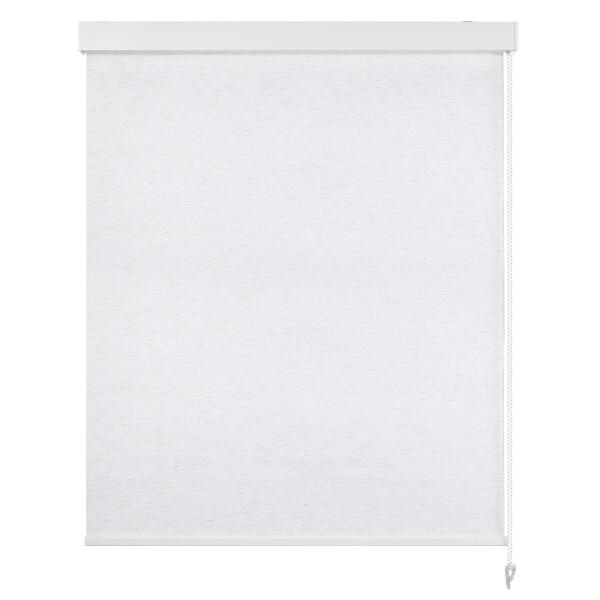 Hong pu TAO ロールスクリーン ジャカード生地 ロールカーテン チェーン式 1級遮光 断熱 遮熱 防寒 防音 目隠し UVカット ベッドルーム キッチン リピング 簡単取り付け シンプル 丈220cm 幅95cm ナチュラル商品コ...