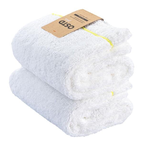 OSTDplus(オーエスティーディープラス) フェイスタオル 2枚セット ホワイト 綿100 ふわふわ グッドデザイン賞 fuwafuwa 約34×80cm くすみカラー 選べる8色商品コード：55079455331型番：OSD-FUWA...