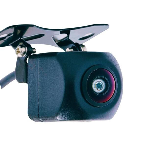 KASUVAR 車載バックカメラKAC110 広角720P 100万画素CMOSセンサー、CVBS、NTSC、線長6m、RCAピン HDR/暗視機能 水平160°垂直100° 12V乗用車 ガイドライン表示/非表示＆画面正像/鏡像制御 IP...