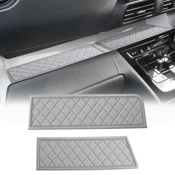 MARCHFA 三菱 デリカミニ/ekスペース/ekクロススペース 日産 ルークス 専用 助手席小物置きゴムマット 内装 収納 カスタム インテリア 2P グレー商品コード：55079636138型番：mar8三菱 デリカミニ/ekスペース...