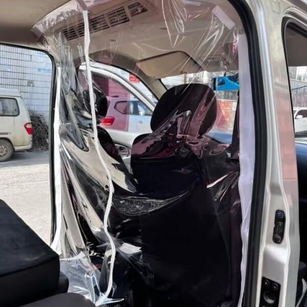 Ysemco 車内 仕切り 間仕切りカーテン ビニールカーテン 車内パーテーション フィルム開閉自由 ファスナー付き エアコン効率 車種汎用 (140cmx155cm（全透明）)商品コード：55079638945型番：Y-01サイズ：丈14...