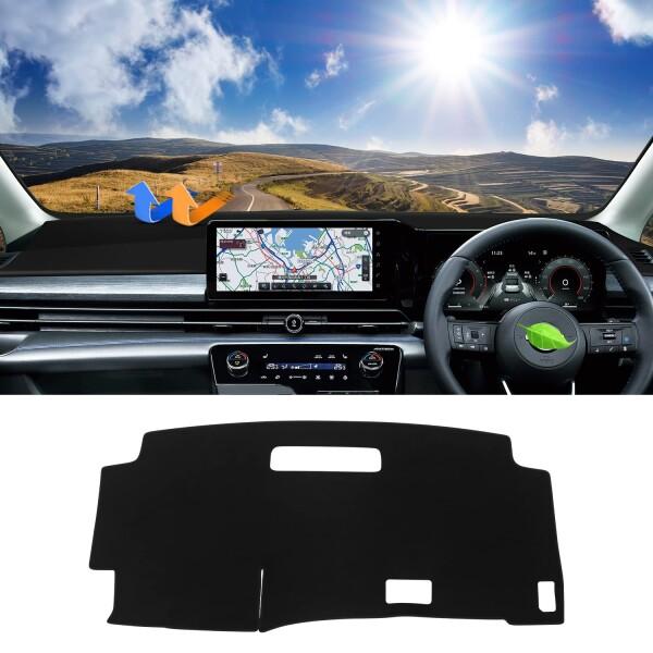 Cartist 新型 セレナ C28 に適応 ダッシュボードマット 映り込み防止 ダッシュボードカバー HUDなし 6代目 SERENA 専用 2022年12月-現行 車種専用設計 日焼け防止 ダッシュボード 保護マット 耐熱性 耐久性 視...