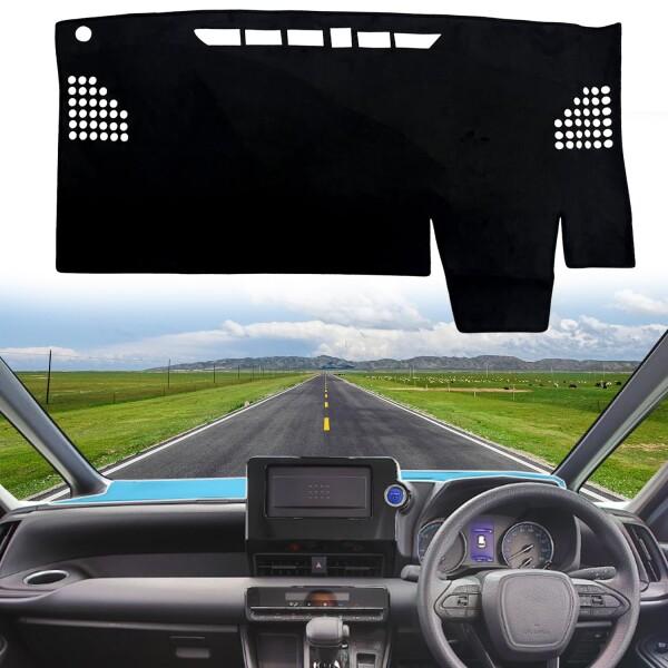 Totinkle ダッシュボードマット対応新型トヨタ ノア ヴォクシー 90系 NOAH VOXY 2022年1月(令和4年1月)〜現在アクセサリーアップグレードされたスエードダッシュボード日焼け止めパッド本物のシリコン滑り止め耐熱耐久性の...