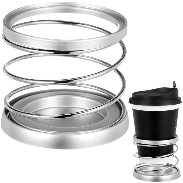 FUNOMOCYA 車用カップホルダー ダッシュボード設置 折りたたみ可能 春バネ式ドリンクホルダー 小物収納対応 3.35インチコンパクト 粘着テープ付き 安定保持商品コード：55079647536型番：DZR39A012NP17Yサイズ...