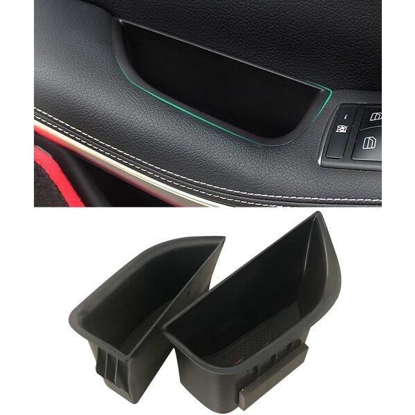 SHIFENG RHD 右ハンドル用フロントドア収納ボックスためにメルセデスベンツCLAクラスCLA45 AMG CLA250 W176 A GLAクラス GLA250 GLA45 AMG 2014-2020（最前列2個ボックス右ハンドル車...