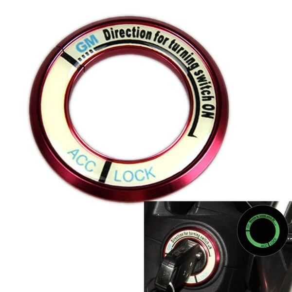 PolarLanderルミナスカーイグニッションキーリングデコレーションステッカーレッド商品コード：55079651233型番：RED-53698R7カラー：Red Key StartビュイックリーガルラクロスエクセルGL8 ENCORE ...