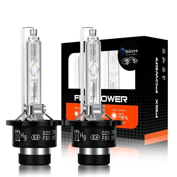 Briteye(まぶしい) 車用 ヘッドライト HID D2S 35W 8000K バルブ 高輝度 純正交換用 HID ヘッドライト球 Xenon 12V（2個入り）商品コード：55079667953型番：BRD2S8Kサイズ：D2Sカラー...
