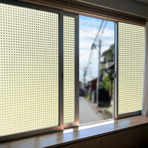 Coavas 窓ガラス目隠しフィルム 窓ガラスフィルム 目隠しシート 断熱シート 窓 結露防止シート 窓 フィルム 水で貼る 剥がせる 賃貸OK uvカットフィルム 窓 めかくしシート 飛散防止 台風対策 紫外線カット 浴室 寝室 台所 書...