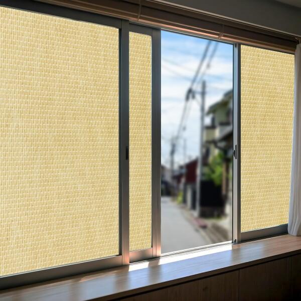 Coavas 窓ガラス目隠しフィルム 窓ガラスフィルム 目隠しシート 断熱シート 窓 結露防止シート 窓 フィルム 水で貼る 剥がせる 賃貸OK uvカットフィルム 窓 めかくしシート 飛散防止 台風対策 紫外線カット 浴室 寝室 台所 書...