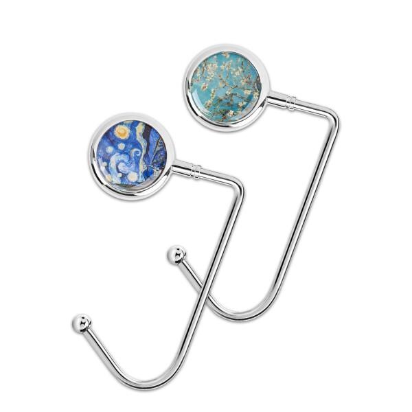 Jasenna バッグフック バッグハンガー テーブルフック (2個セット)(2-Van Gogh)商品コード：55079673402型番：JP-Purse-Hooks-2-Van-Goghサイズ：2 PCSカラー：2-Van Gogh材質...