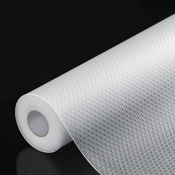 EVA食器棚シート キッチンシート 引き出しシート しょっきだな シート 引き出しシート 自由裁断 EVA製 保護シート 滑り止め 家具保護商品コード：55079675603型番：001サイズ：長さ1.5mx幅0.3mカラー：クリア食器棚シ...