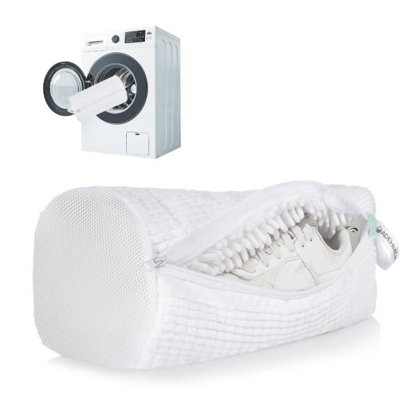 （1枚セット）ADEHMDA 靴 洗濯ネット 靴用洗濯ネット シューズ用 靴洗いネット マイクロファイバー 深度洗浄で靴を傷つけず 上履き・スニーカー 高耐久 洗濯機対応- ホワイト商品コード：55079679998型番：xixiedai-...