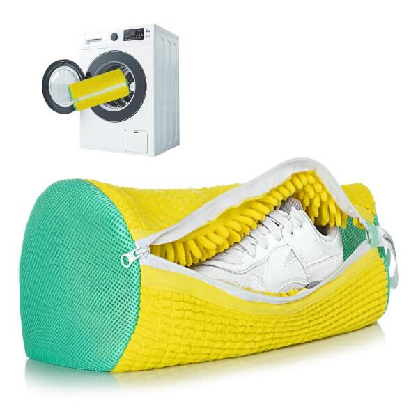 （1枚セット）ADEHMDA 靴 洗濯ネット 靴用洗濯ネット シューズ用 靴洗いネット マイクロファイバー 深度洗浄で靴を傷つけず 上履き・スニーカー 高耐久 洗濯機対応 -イエロー - グリーン商品コード：55079680002型番：xi...