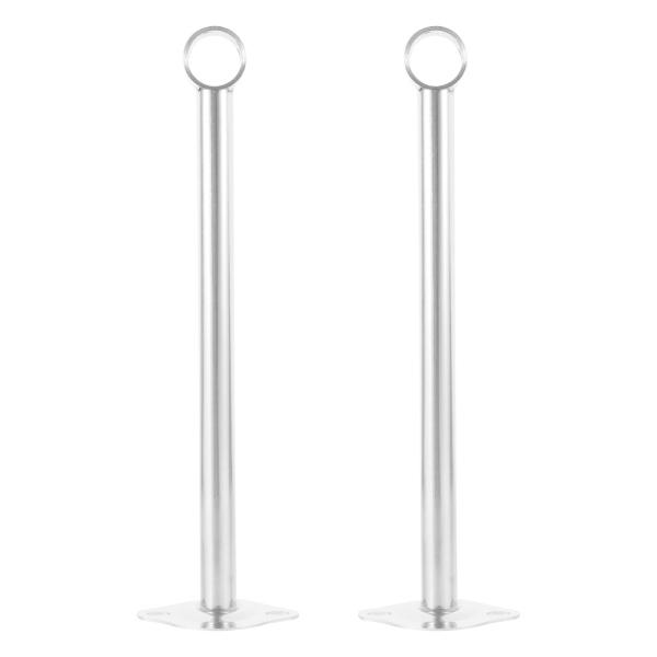 Amosfun ステンレススチール 32Mm クローロッドブラケット 2個セット 厚手パイプ用 壁付け 吊り下げ金具 洗濯物干し バルコニー バスルーム キッチン用商品コード：55079680857型番：59Y19A504RGSCFLAサイ...