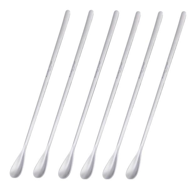 Boundless Voyage チタン マドラー スプーン 6本セット ティースプーン 22.8cm 軽量 丈夫 錆びない 耐久性が高く 匂いがなく コーヒー アイス カクテル スイーツ用 Ti1035T商品コード：55079682375...