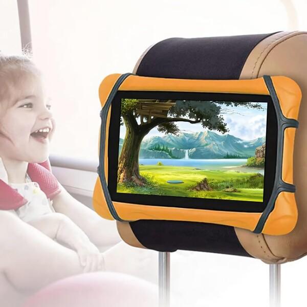 parakeet タブレットホルダー 車載 後部座席 ヘッドレスト シリコンマウント 簡単取付 工具不要 7〜10.5インチ対応商品コード：55080847278型番：p-iph475【7-10.5インチ対応】本製品は、サイズ7〜10.5イ...
