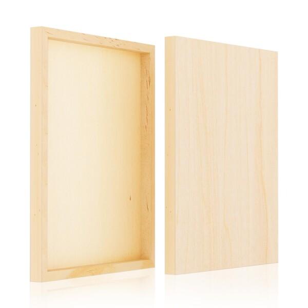 HANSILK ウッドキャンバスボード 木製パネル 張りキャンバス キャンバス F6 410x318mm 画材 画板 木製フレーム 油絵 絵画2枚セット商品コード：55080847753型番：HAN-DMHK-F6-2サイズ：F6-2枚カラ...