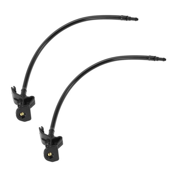 TUCKBOLD フォードに対応マスタング2010-2014用ウインドシールドウォッシャーノズル 耐久性 No.AR3Z17603A | フロントウインドシールドスプレーノズル ワイパースプレーワッシャージェット ブラックABS 2個商品コ...