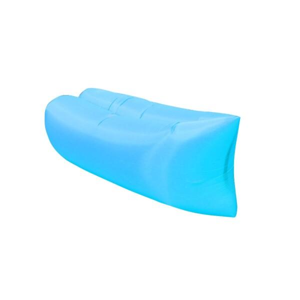 You2Bnology エアーソファー エアーラウンジャーソファ ビーチインフレータブルソファ 軽量 コンパクト 屋外ビーチ 防水 簡単 アウトドア プール キャンプ 登山 海水浴 屋内 裏庭用 収納袋付き (Blue)商品コード：5508...
