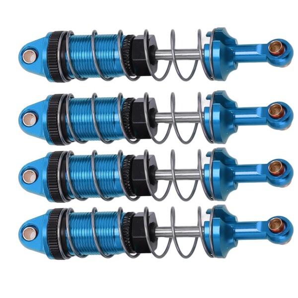 4本セット アルミオイルダンパー 油圧式高反発ショック MN128 MN86 G500専用設計 1/12スケールRCカー用 耐泥水?造 ショックアブソーバー交換セット オフロード衝撃吸収 山道砂地対応 (青)商品コード：5508084849...