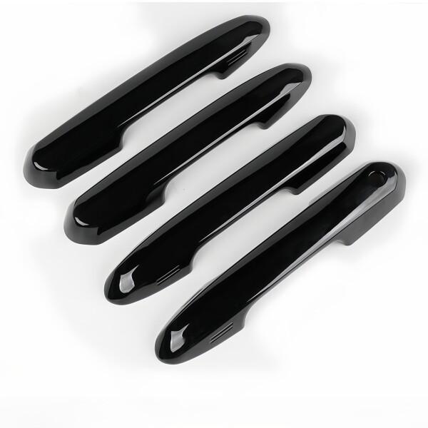 RAV4 2020 2024 Highlander ハイランダー CROWN KLUGER クラウンスポーツ WILANDER に適合 ドアハンドルカバー 鏡面仕上げ 外装 専用パーツ テープ不要 フルカバレッジ 防止 汚れ防止 ABS素材...