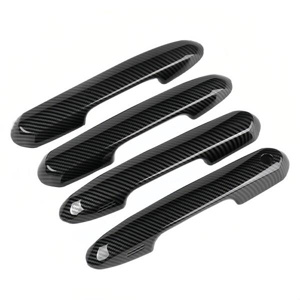 RAV4 2020 2024 Highlander ハイランダー CROWN KLUGER クラウンスポーツ WILANDER に適合 ドアハンドルカバー 鏡面仕上げ 外装 専用パーツ テープ不要 フルカバレッジ 防止 汚れ防止 ABS素材...