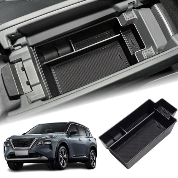 Mellbo新型 エクストレイル T33 X-TRAIL e-POWER コンソールボックス 車内収納ボックス カスタムパーツ アクセサリー商品コード：55080850757型番：001カラー：ブラック?【適合車種】 新型 エクストレイル ...