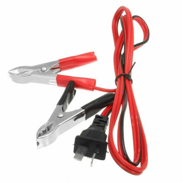 BRAVECOW 1.2M 発電機充電ケーブル ワニ口リップコードワイヤー 12V DC充電コード ホンダ EU1000i - EU2000i - EU3000iに対応商品コード：55080851164型番：EU1000i-EU2000i-...