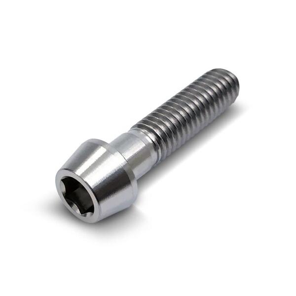 EGWORKS ULTRA-TiTM 高強度64チタンテーパーボルト M6x25mm商品コード：55080851426型番：EGW-M6-25-1pサイズ：M6最大手コンポーネントメーカーや一流メーカーのボルトを製造する工場に特別に製作して...