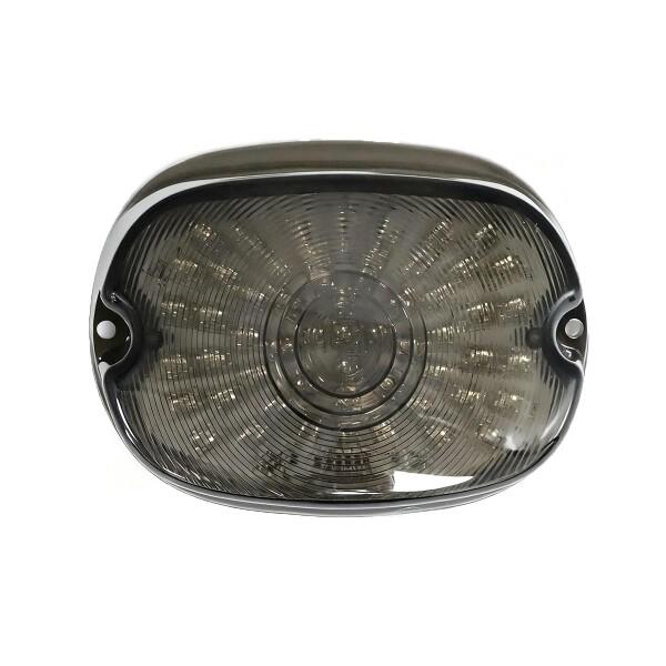 SZYUMO テールライト LED ウインカー内蔵 ブレーキランプ FORスポーツスター FLST エレクトラグライド対応 防水設計 スモークレンズ商品コード：55080851649型番：GJH03095高輝度LED搭載:60個の高品質LE...