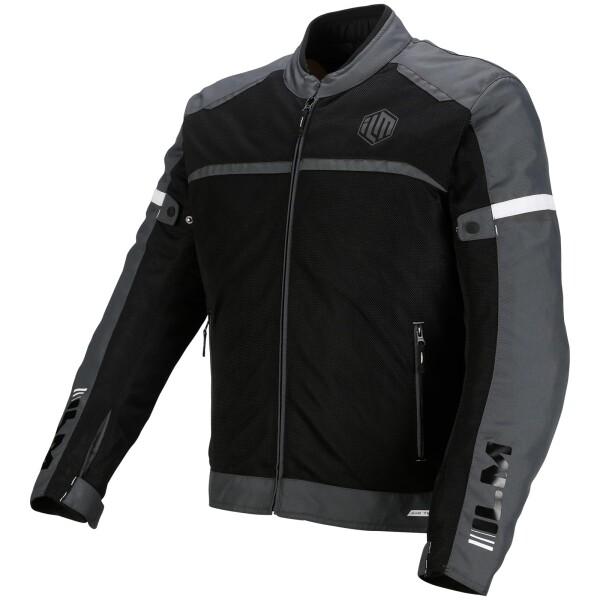 (ILM) バイク ジャケット ライダースジャケット 春夏秋向け 防水 CEプロテクター内蔵 着脱保温インナー付属 メッシュ素材 サイズ調整 通気 耐摩耗 JAM1商品コード：55080852695型番：JAM1-GY-Sサイズ：Sカラー：...