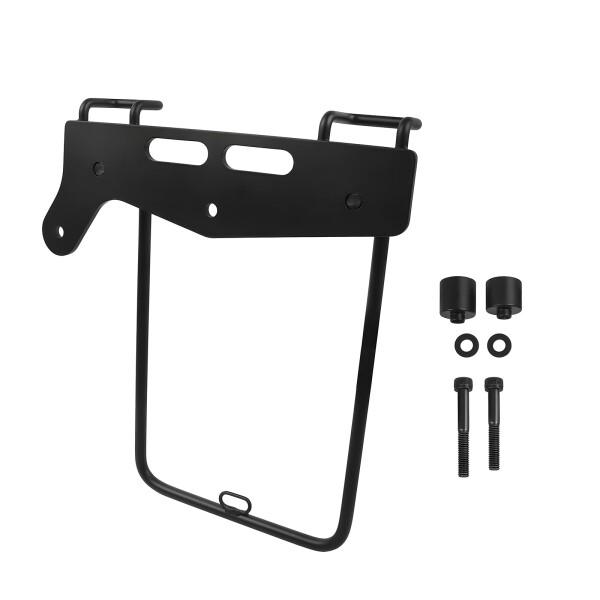 YASICA バイク用 サイドバッグサポート エリミネーター 高強度 Eliminator/SE (24) (8BL-EL400A)専用 左側 防水防錆 サドルバッグ安定装着補助フレーム 高精度設計 ツーリング 日常走行最適（ブラック）商品...