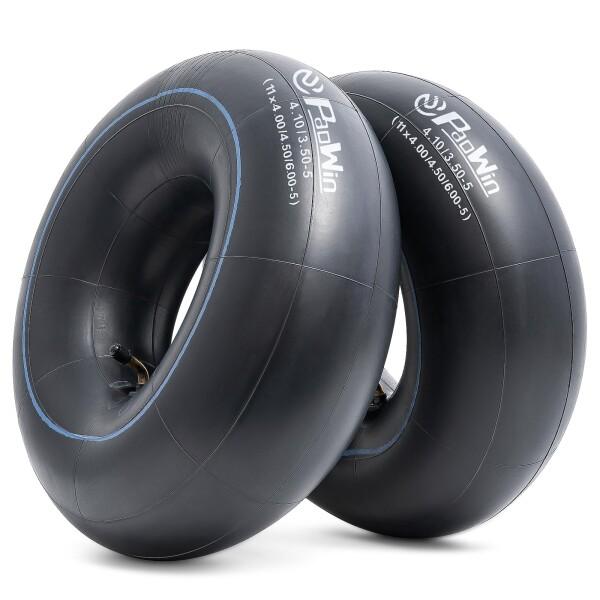 PaoWin 2本,3.50-5 チューブ,4.10-5 チューブ,4.10/3.50-5 タイヤチューブ,バルブ TR87,適用 11x4.00-5 11x4.50-5 11x6.00-5 3.50-5 4.10-5 耕運機 管理機商品コ...