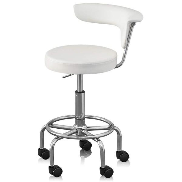 ottostyle.jp キャスター付 カウンターチェア 2WAY(肘掛け/背もたれ)  座面高さ約56〜69cm ガス昇降 360度回転 高さ調節商品コード：55080853502サイズ：フリーサイズカラー：オフホワイト(2WAY)?【背...