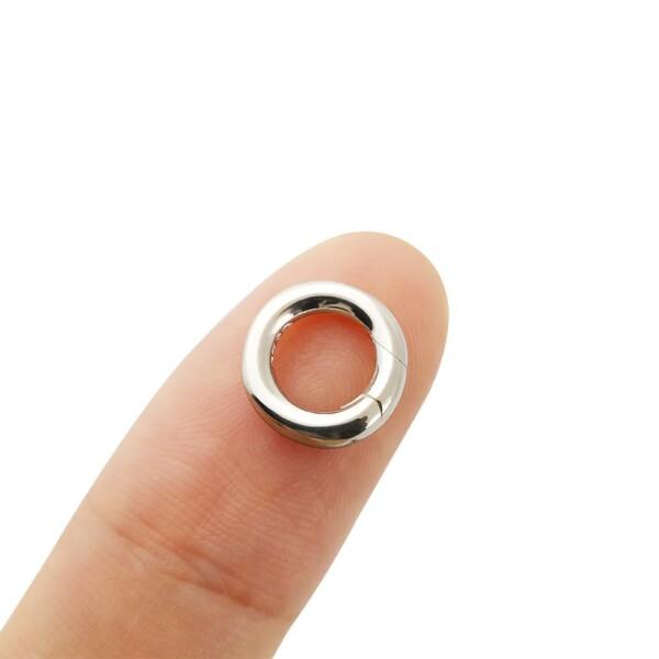 1個 シルバー925 丸カン8mm10mm スプリング留め ネックレス S925 (9.8mm)商品コード：55080854790型番：HSTJH48676サイズ：9.8mmカラー：シルバー?【素材】:S925 シルバー;925銀は酸化しや...