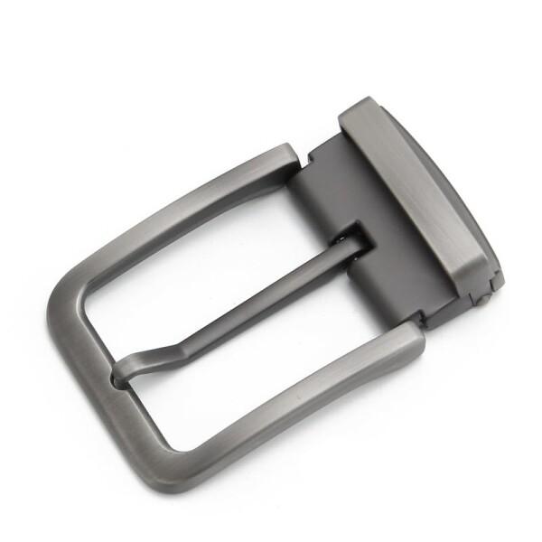 (Stoooduo) ベルトバックルリバーシブルベルト アクセサリーメンズピン バックルベルト回転 交換用商品コード：55080856525型番：duo-228-13サイズ：4.0cm x 8cm x 4.5cm x 2cmカラー：メタリッ...