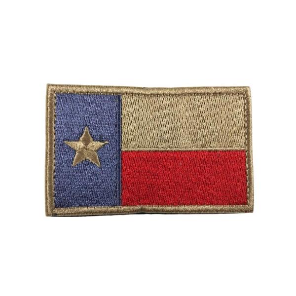 (F NODE) テキサス州旗 パッチ ワッペン サンドXレッド サバゲー ミリタリー ベルクロ State of Texas商品コード：55080857357型番：JI1533カラー：マルチカラー裏面はマジックテープ仕様で、取り外し簡単。...